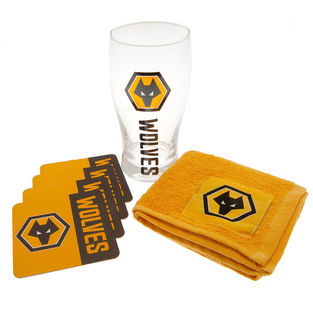 Wolverhampton Wanderers FC Mini Bar Set – David O Jones Online Sports